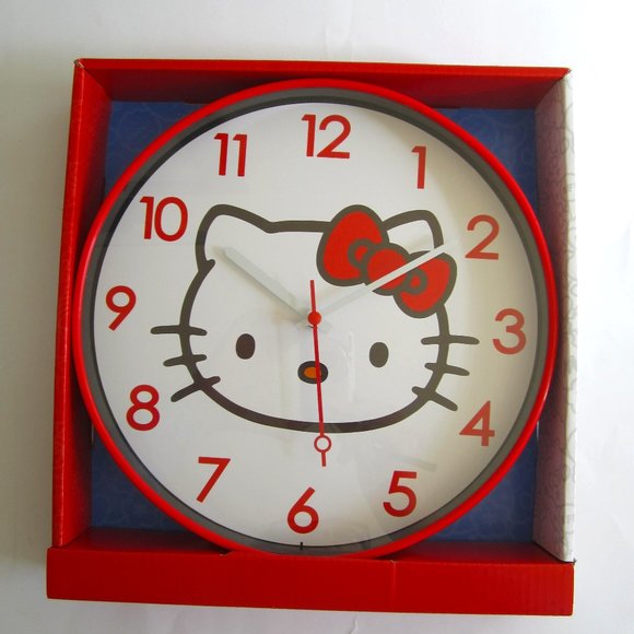 Sanrio | Wall Decor | Hello Kitty Sanrio Wall Clock Home | Poshmark